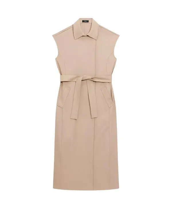 Theory Trench Maxi Dress