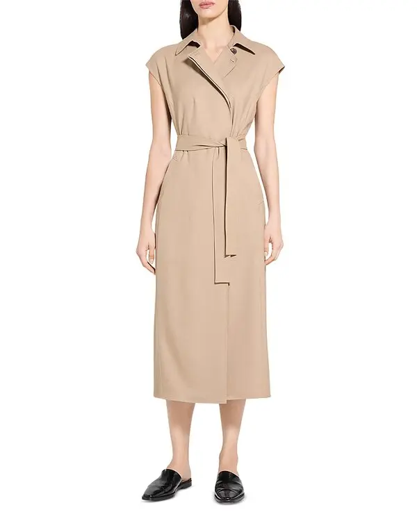 Theory Trench Maxi Dress