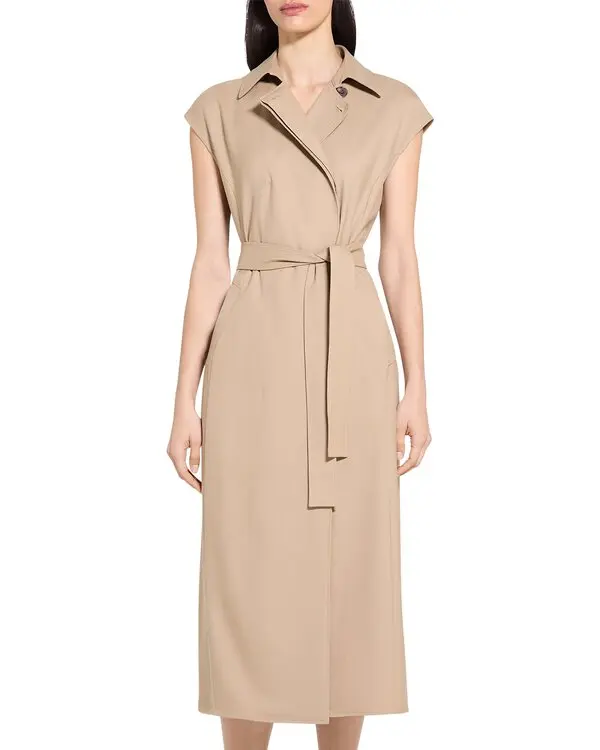 Theory Trench Maxi Dress