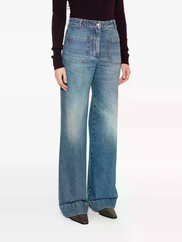 Victoria Beckham Pocket-detail Jeans