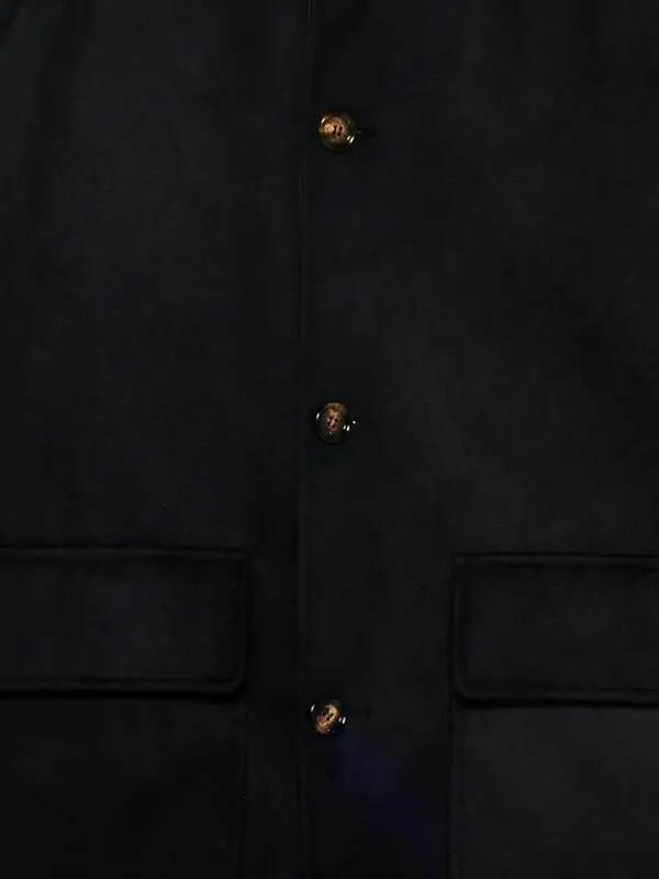KIRED Hooded Coat With Flap-pocket Detail