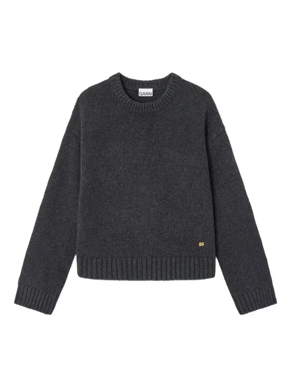 GANNI Dropped-shoulders Sweater