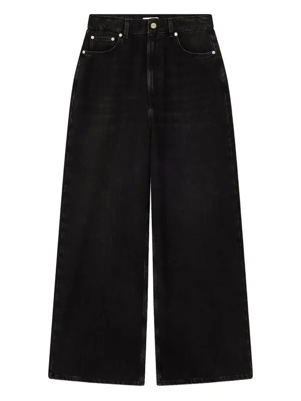 GANNI Wide-leg Jeans