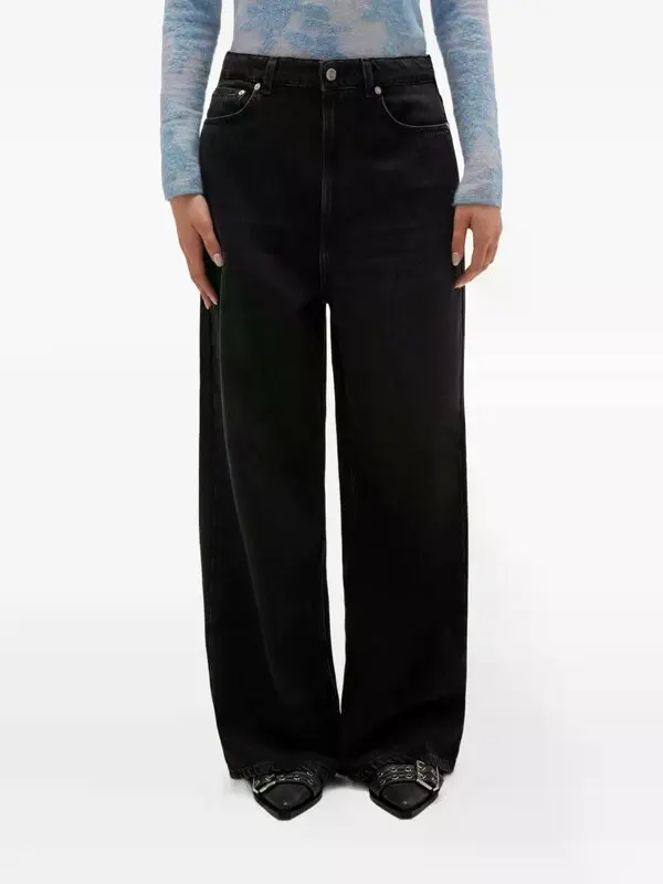 GANNI Wide-leg Jeans