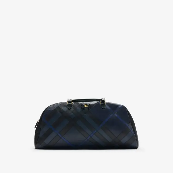 Burberry Highlands Bowling Bag - Storm Blue