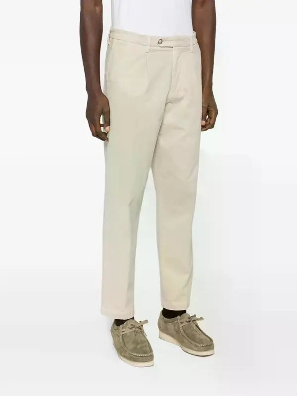 RE-HASH Pleated Pocket Trousers - Neutrals