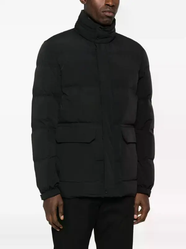 DUNO High-neck Flap-pocket Jacket