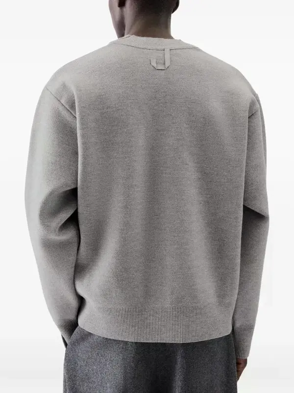 Jacquemus V-neck Cardigan - Grey