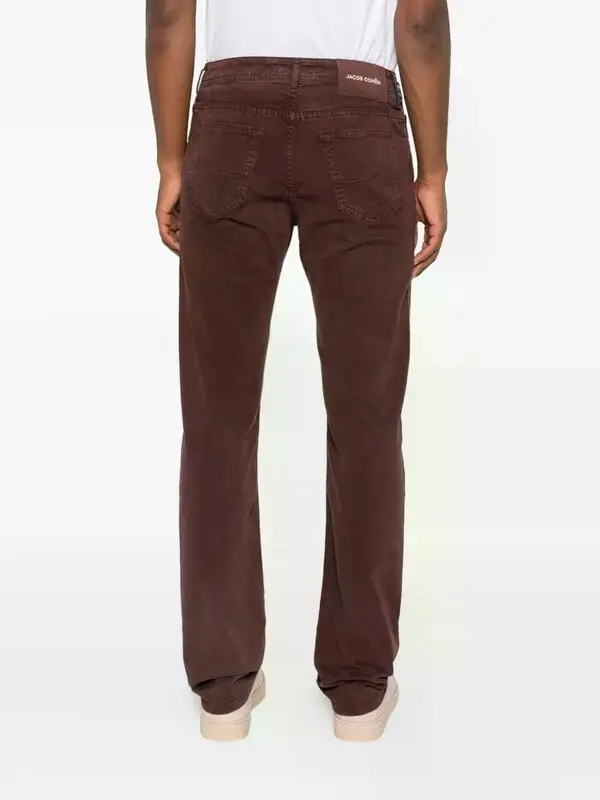 Jacob Cohen Scoot Five-pocket Trousers - Brown