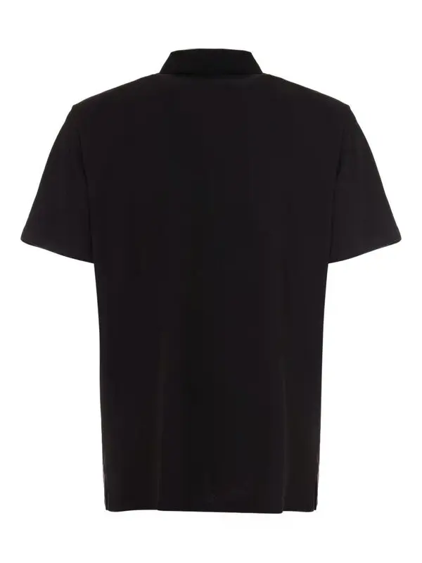 Just Cavalli Jc Monogram Polo Shirt - Black