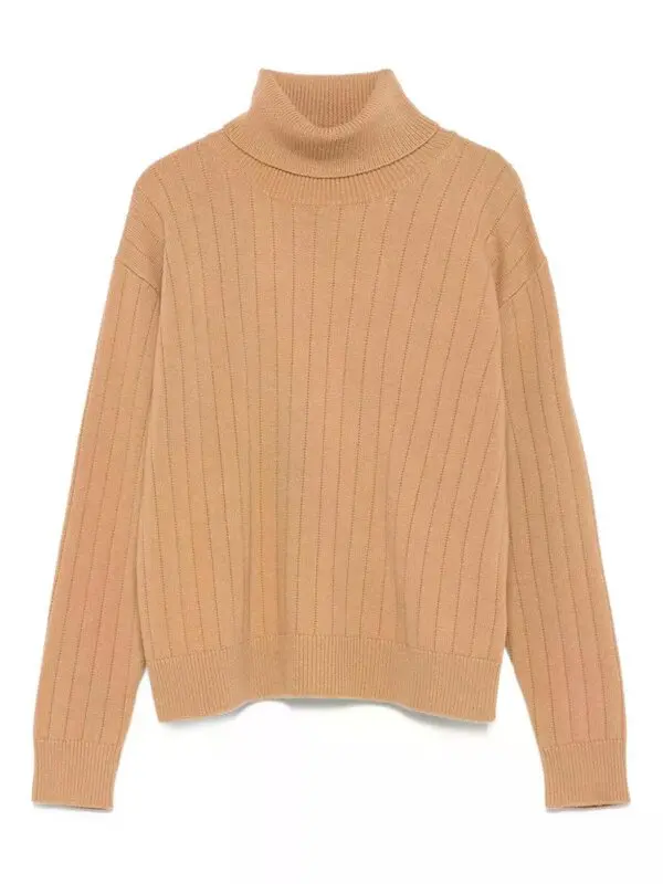 Eleventy Ribbed Turtleneck Sweater