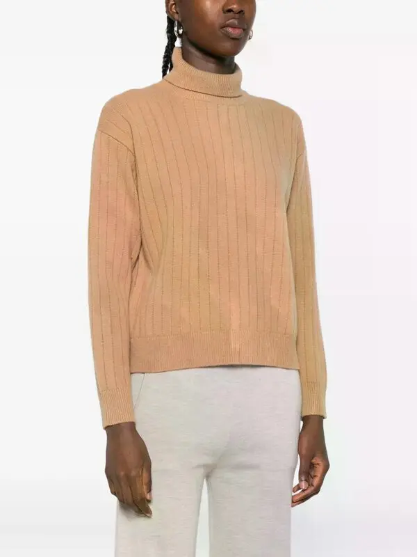 Eleventy Ribbed Turtleneck Sweater