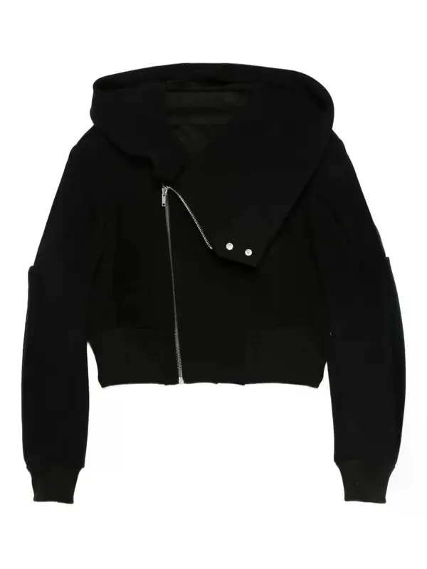 Rick Owens Hooded Zip-up Jacket