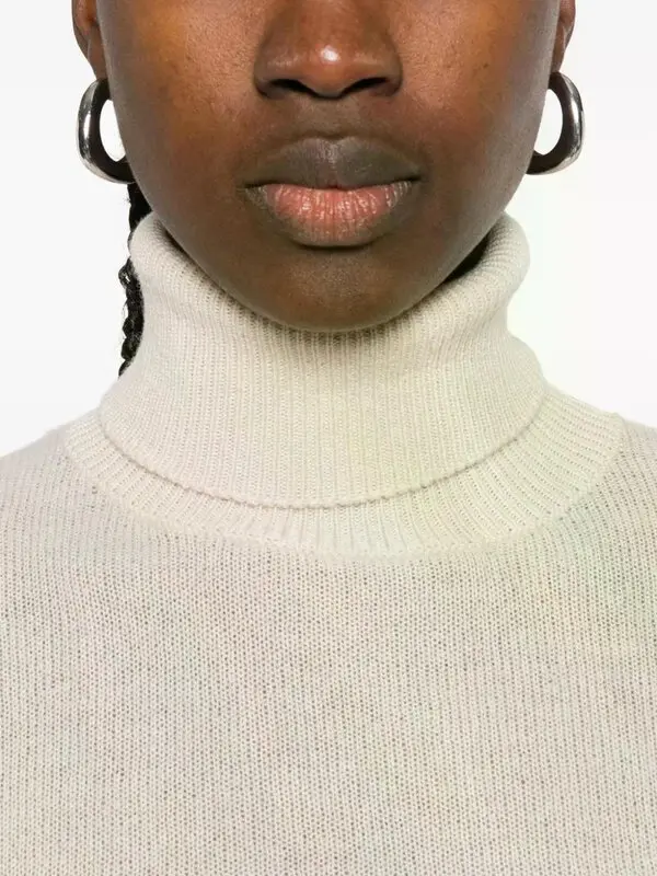 Eleventy Cashmere Turtleneck Sweater - Neutrals