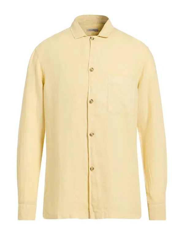 open lace back dress Pale Yellow Supima Cotton Dress Shirt – MH&Y main image 0