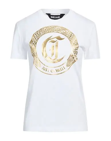 Just Cavalli Logo-print Cotton T-shirt - White