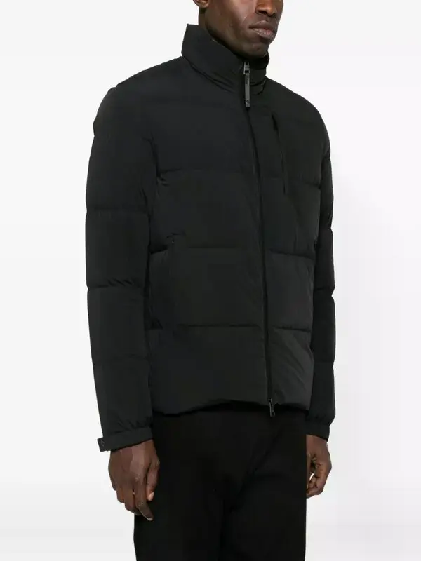 DUNO Quilted Zip-front Jacket