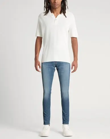 Armani Exchange Skinny Jeans In Denim-jersey