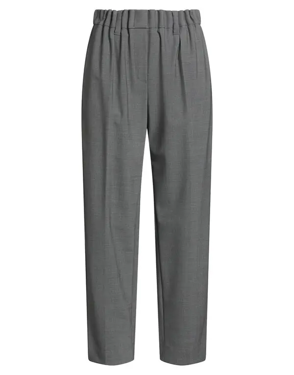Brunello Cucinelli Tapered Virgin Wool Blend Pants