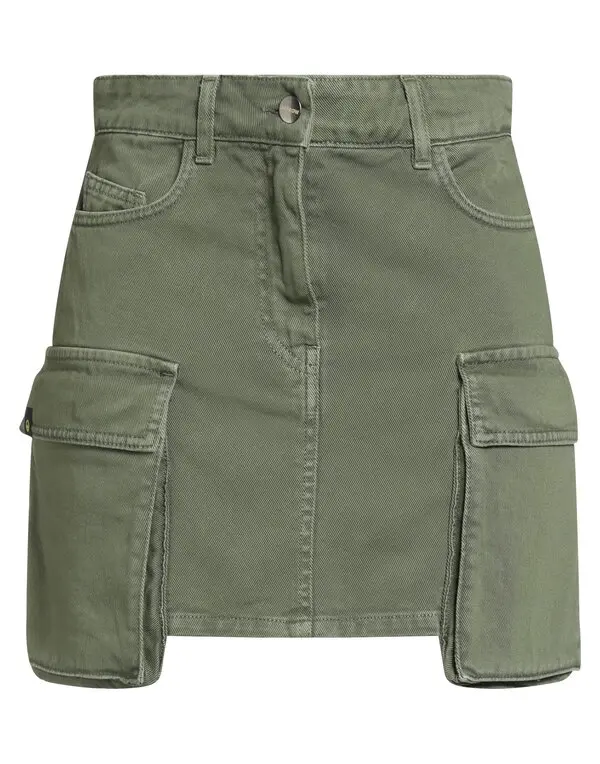 BARROW Mini Cotton Military Skirt