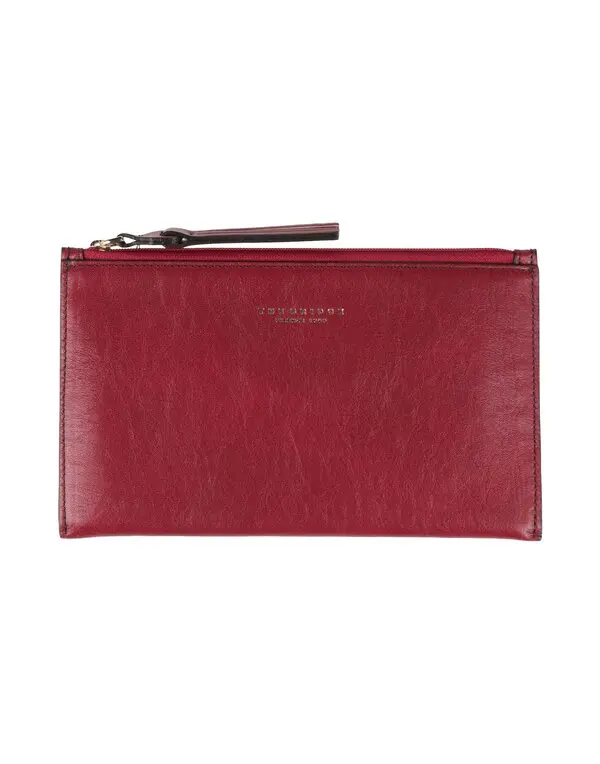 THE BRIDGE Pouch In Leather - Red