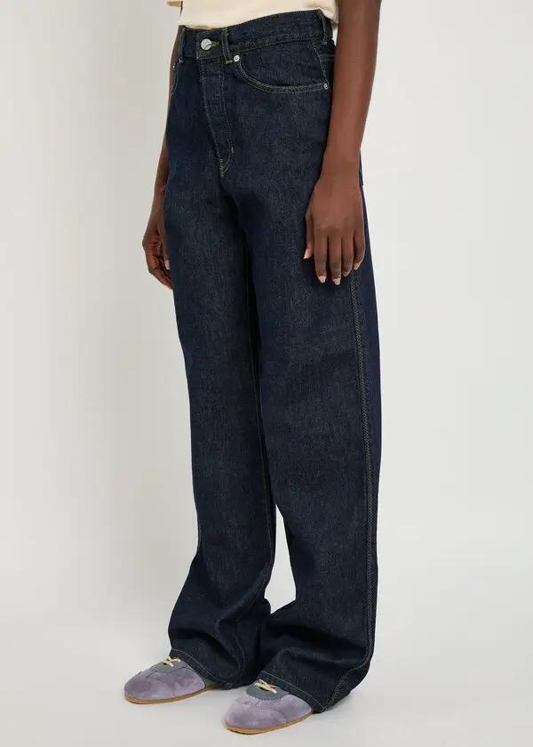 Dries Van Noten Peyton Straight-leg Jeans - Denim