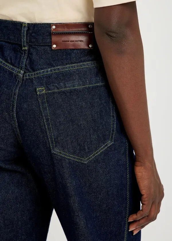 Dries Van Noten Peyton Straight-leg Jeans - Denim