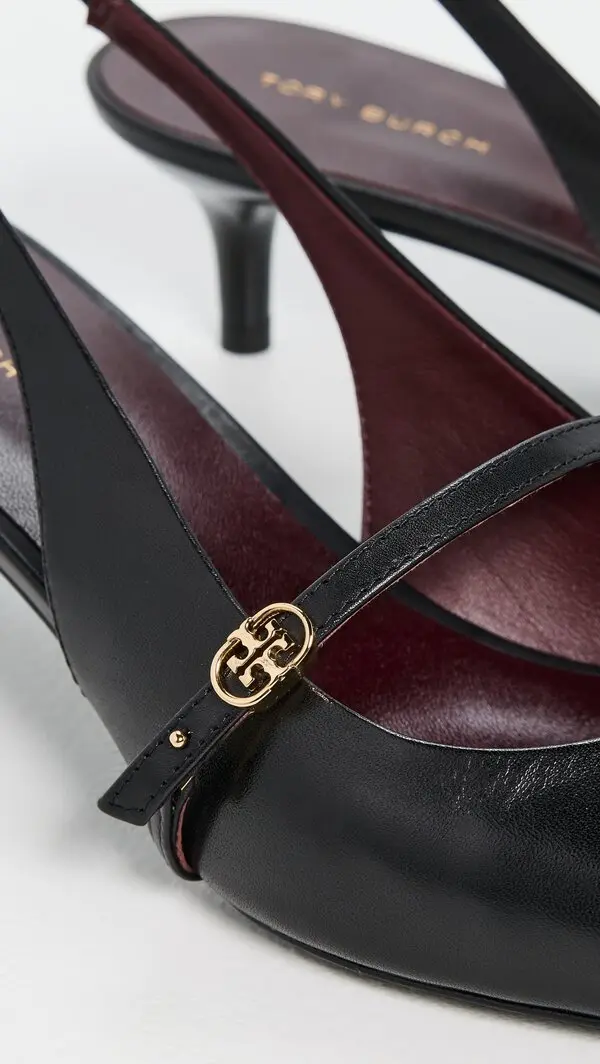 Tory Burch Double T Buckle Mary Jane Heels