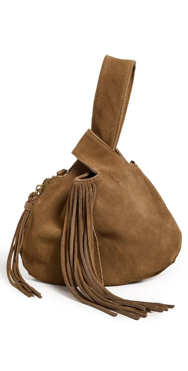 Dolce Vita Zury Handbag - Camel Suede