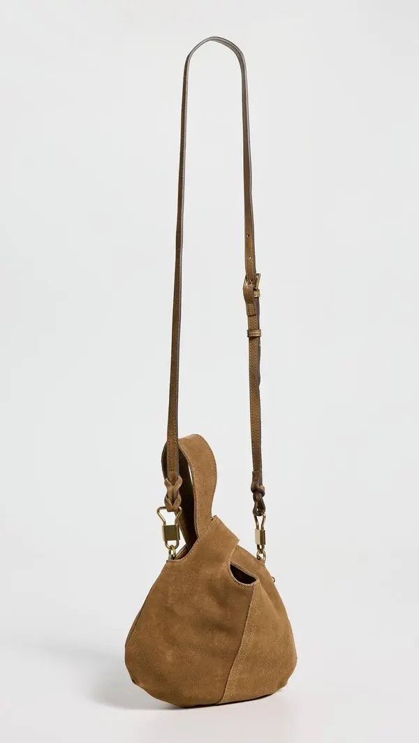 Dolce Vita Zury Handbag - Camel Suede