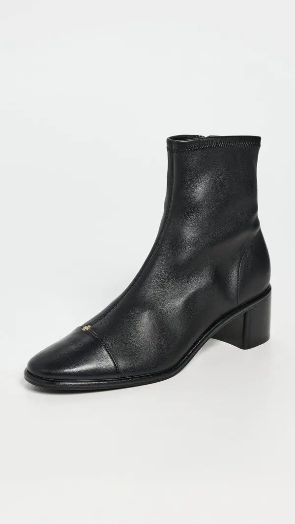 Tory Burch Cap-toe Ankle Boots