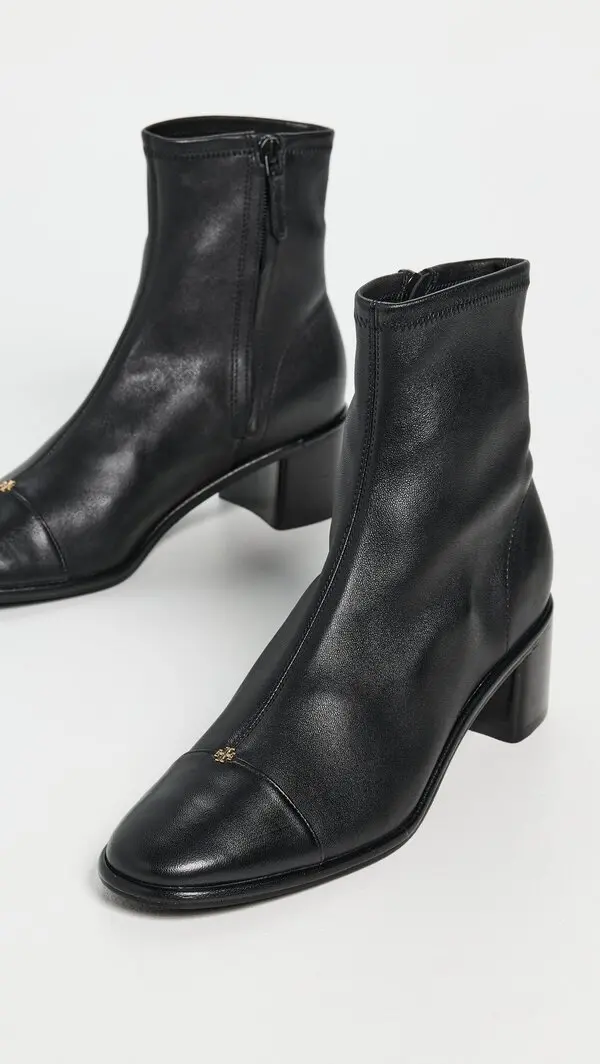 Tory Burch Cap-toe Ankle Boots