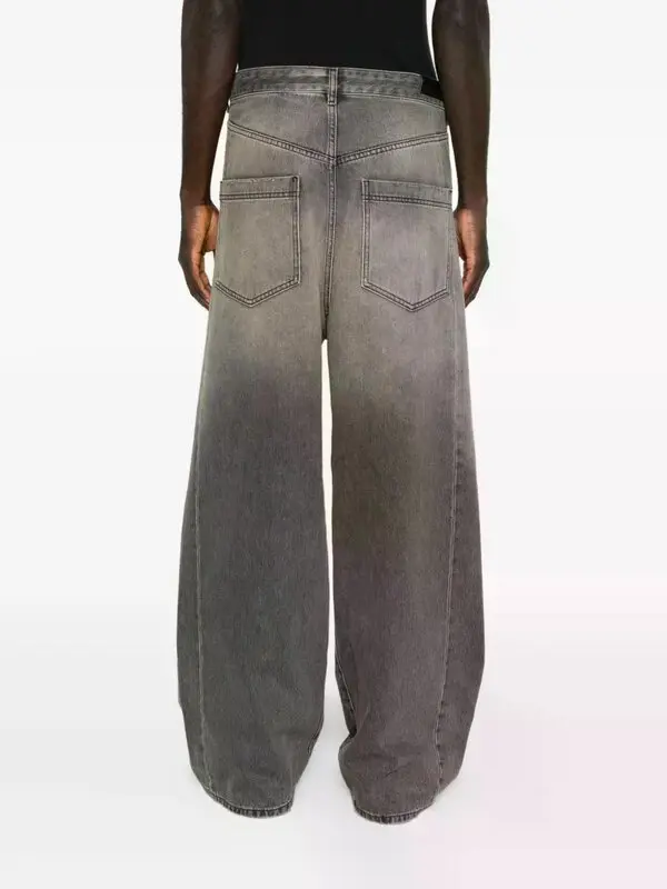 DARKPARK Wrap-effect Jeans - Grey