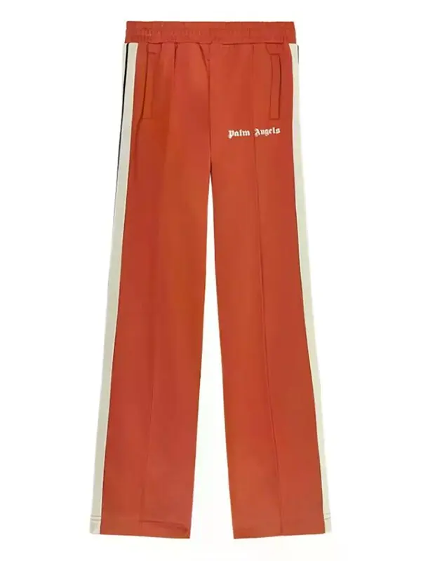 Palm Angels Stripe-detail Track Pants - Red
