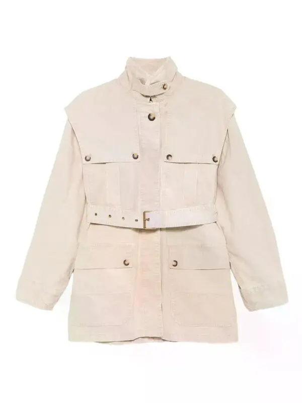 MARANT ETOILE Belted Flap-pocket Jacket