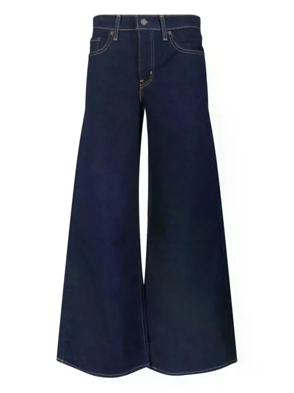 LEVI'S Cotton Wide-leg Jeans