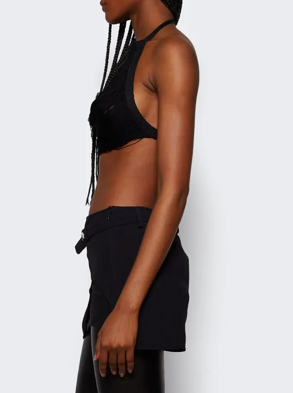 Attico Cropped Halterneck Top