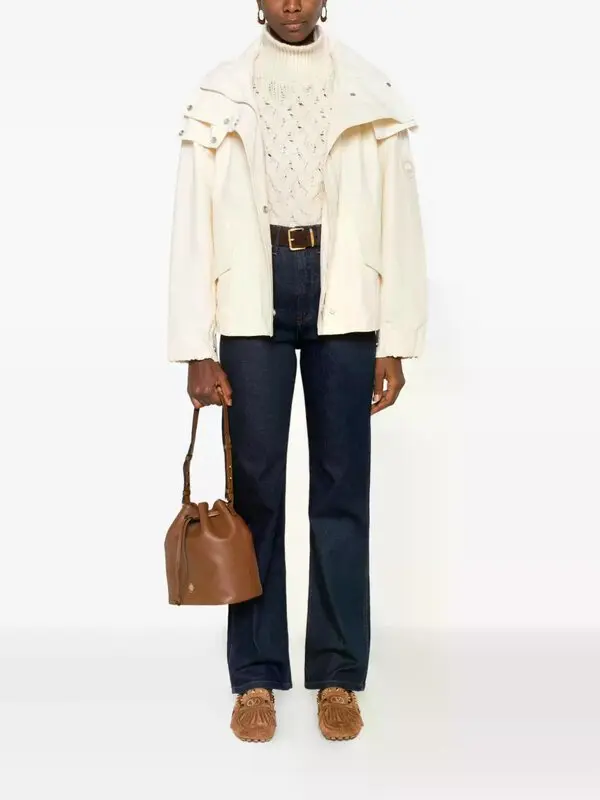 Eleventy Cable Knit Turtleneck Sweater