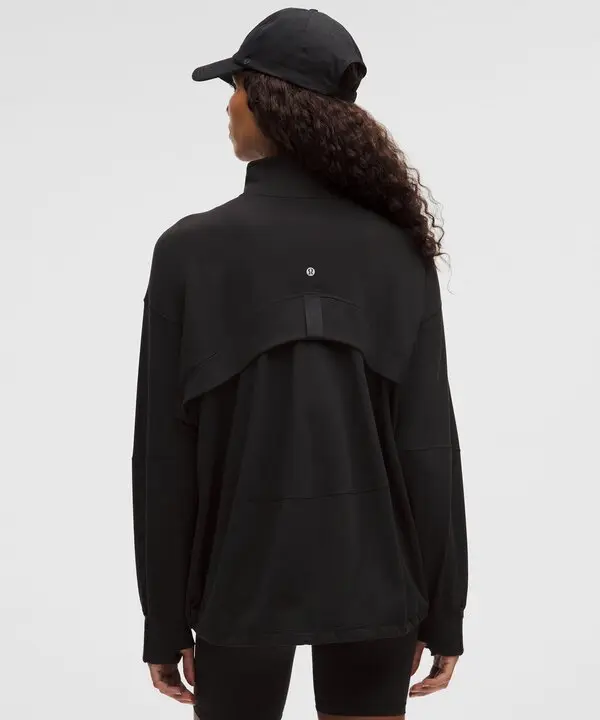 Lululemon Oversized Zip-up Jacket - Black