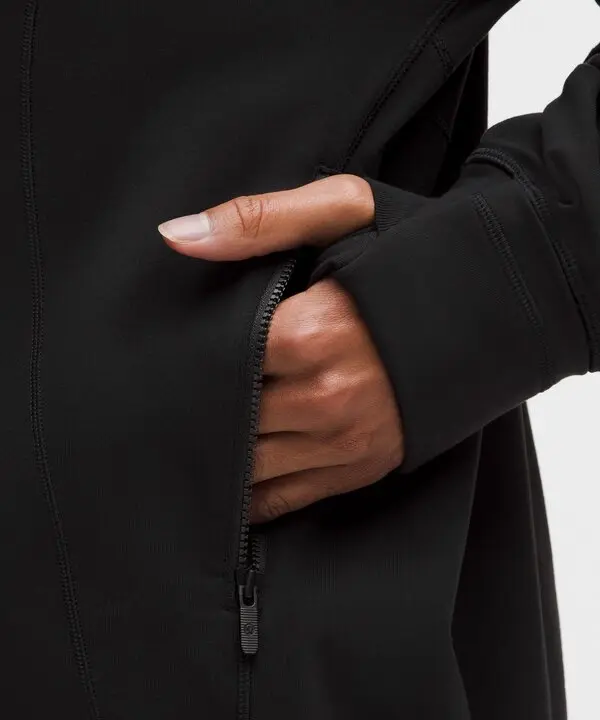 Lululemon Oversized Zip-up Jacket - Black