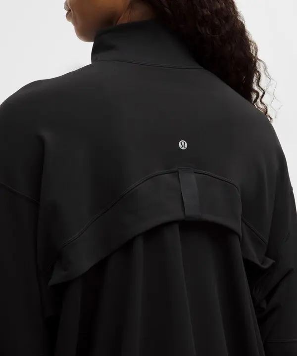 Lululemon Oversized Zip-up Jacket - Black