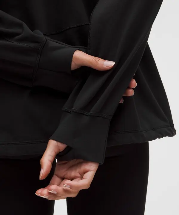 Lululemon Oversized Zip-up Jacket - Black