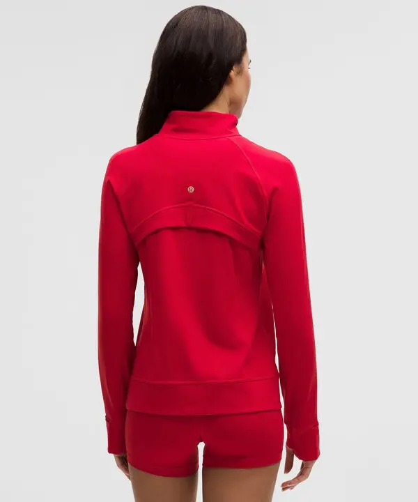 Lululemon Define Track Jacket - Oxford Red/gold/gold