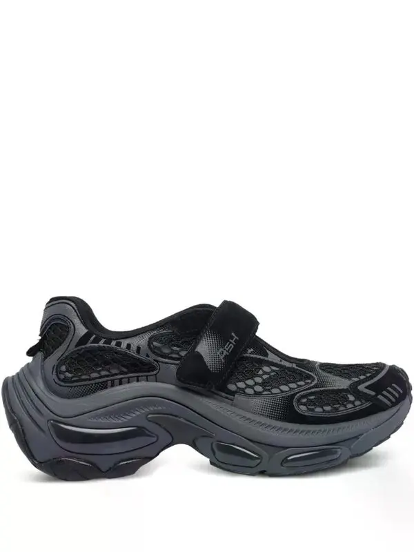 Ash Panelled Sneakers - Black