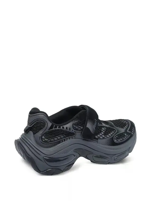 Ash Panelled Sneakers - Black