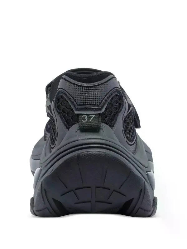 Ash Panelled Sneakers - Black