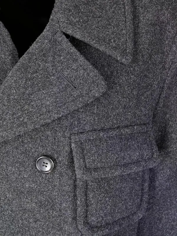 Comme Des Garçons Double-breasted Coat
