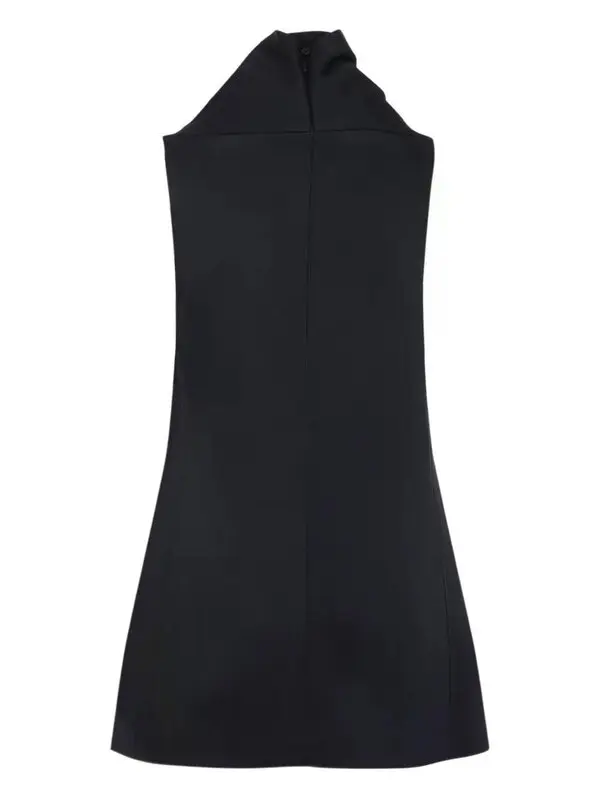 Khaite High-neck A-line Dress