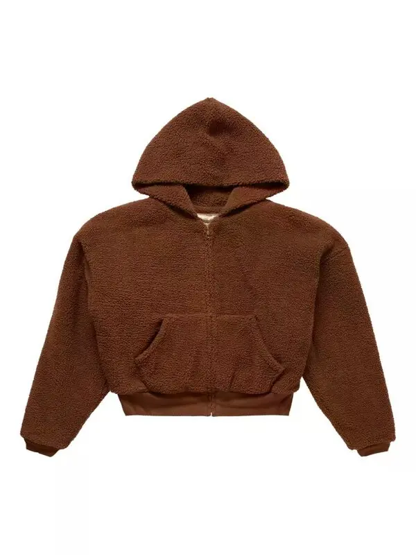 ERL Fleeced Zip-up Hoodie