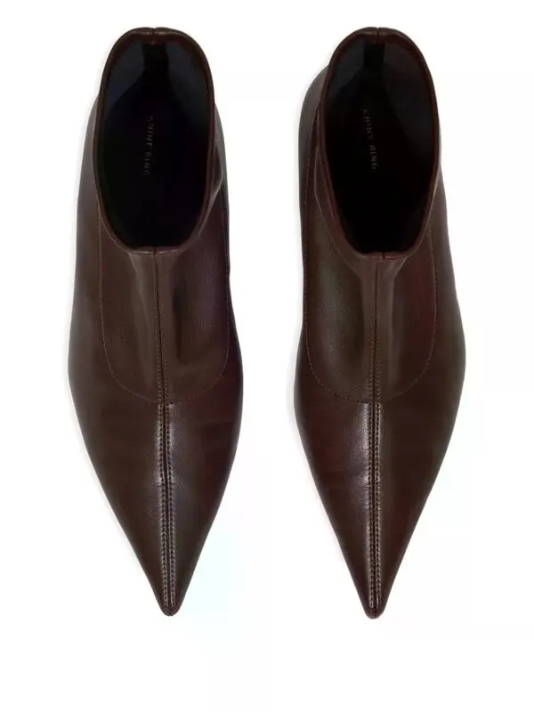 ANINE BING 50mm Pointed-toe Boots